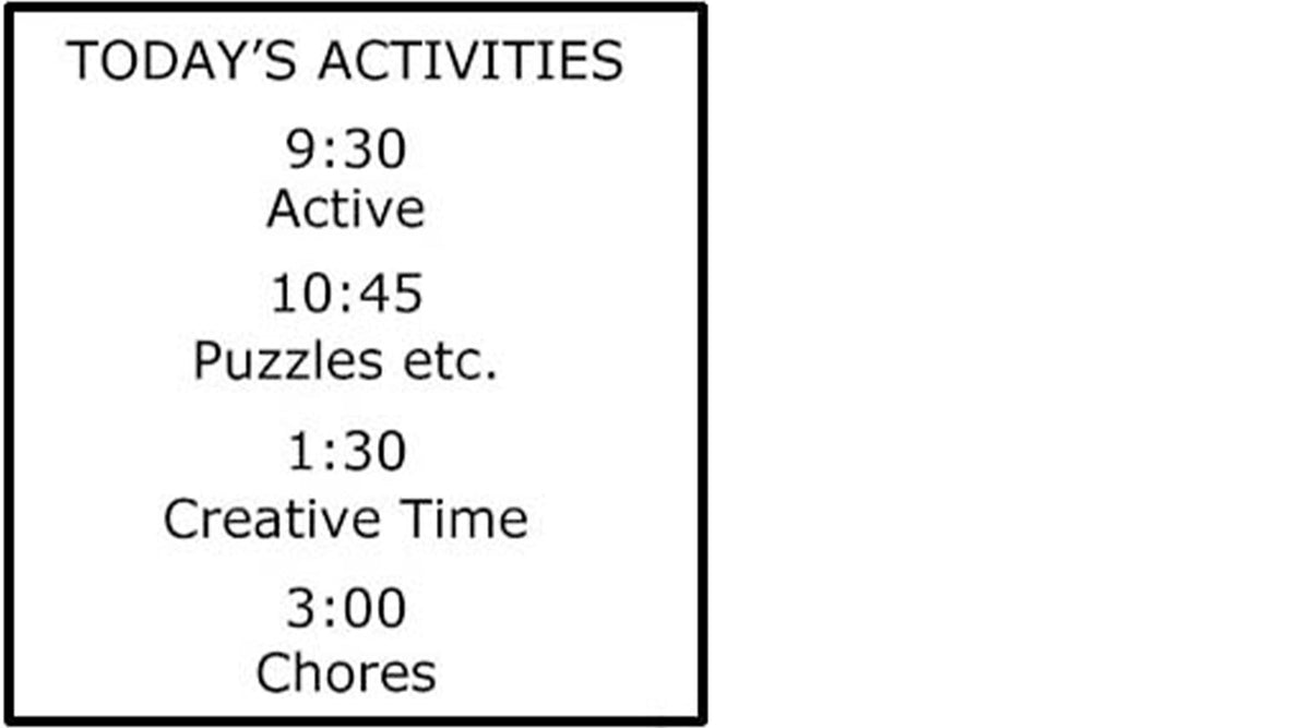 Implementation of a Dementia Care Strategy | De mentia – Keeping Busy