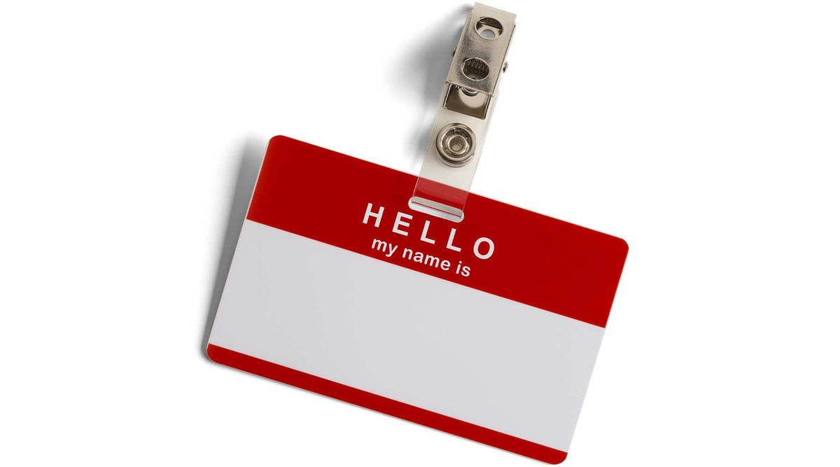 Name Tags Revisited – Keeping Busy