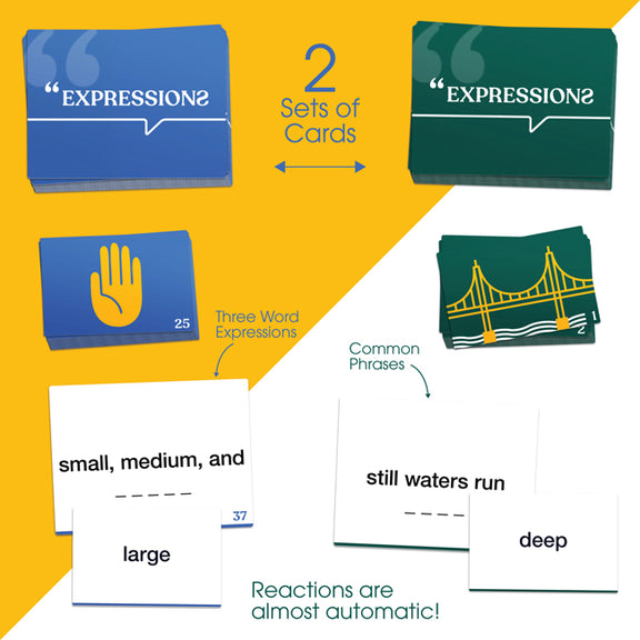 Expressions Easy Card Games for Seniors | Card Games for Dementia ...