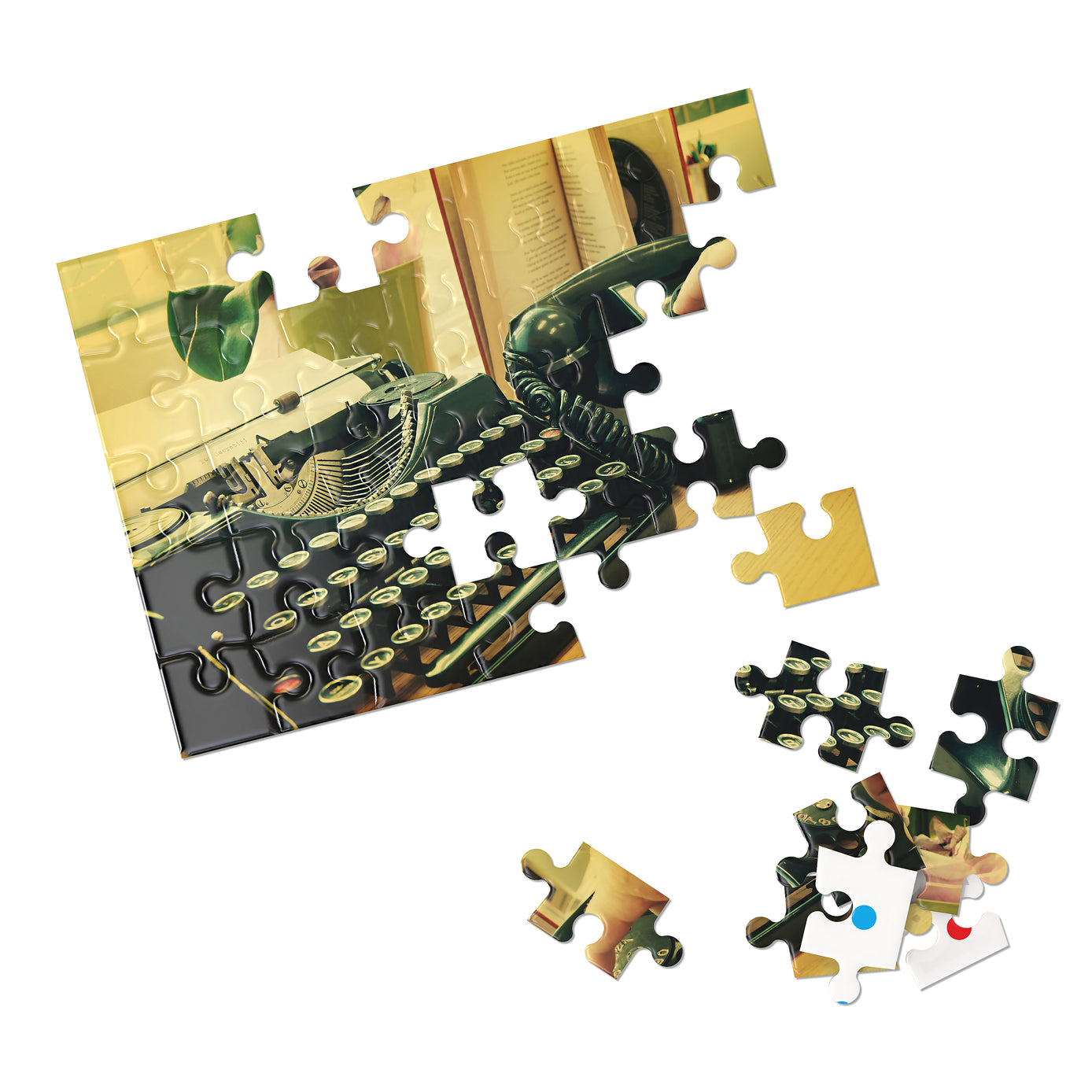Jigsaw Puzzles for Seniors with Dementia | Typesetter 35 pcs | Large ...